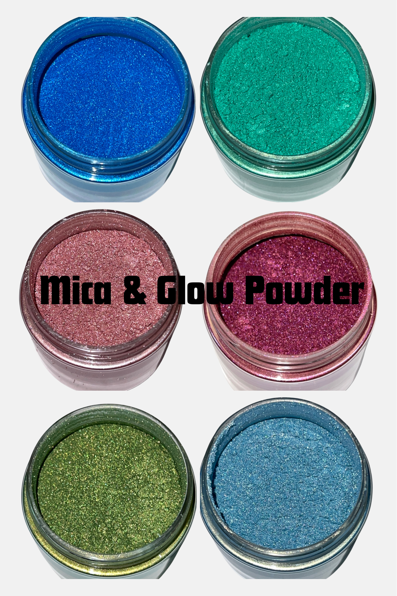 Mica, Pigments & Glow Powder – Crafty Glitter Co. LLC