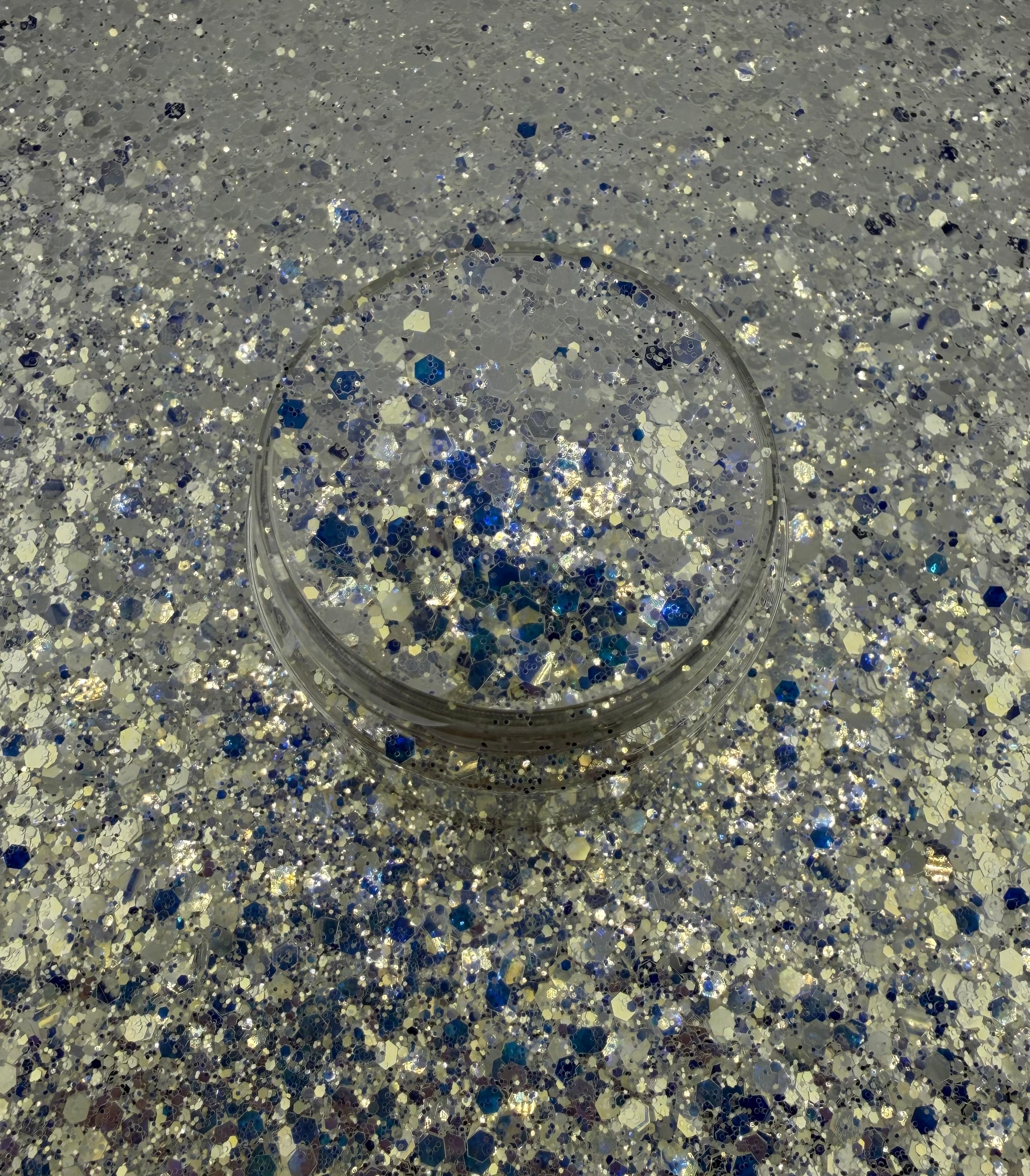 Opal Ice: Chunky Iridescent Opal Mix – Crafty Glitter Co. LLC